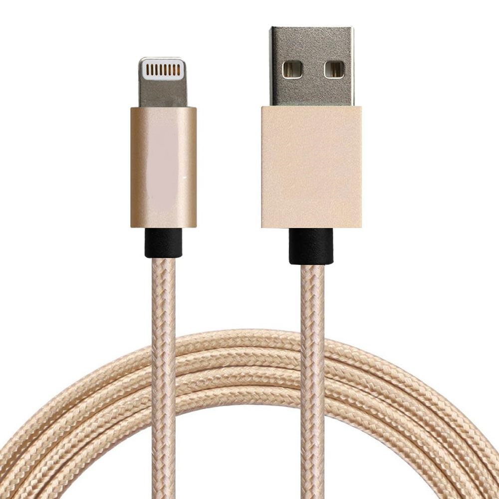 Gex Braided For Apple IPhone 5 6 7 8 X PLUS Lighting Charger Cable