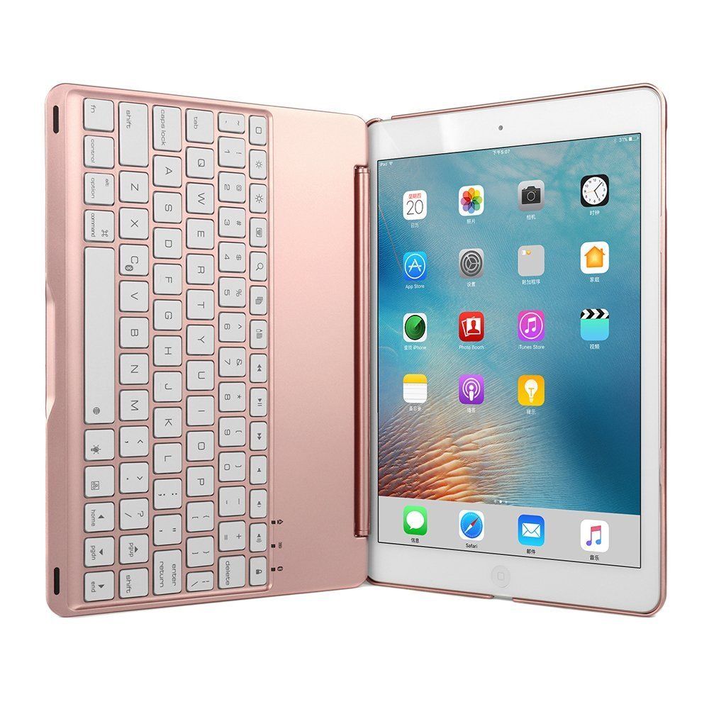 IPad 6th Gen 2018 Backlit 7 Colour Bluetooth Keyboard Case IPad 6th Gen 2018 Backlit 7 Colour Bluetooth Keyboard Case