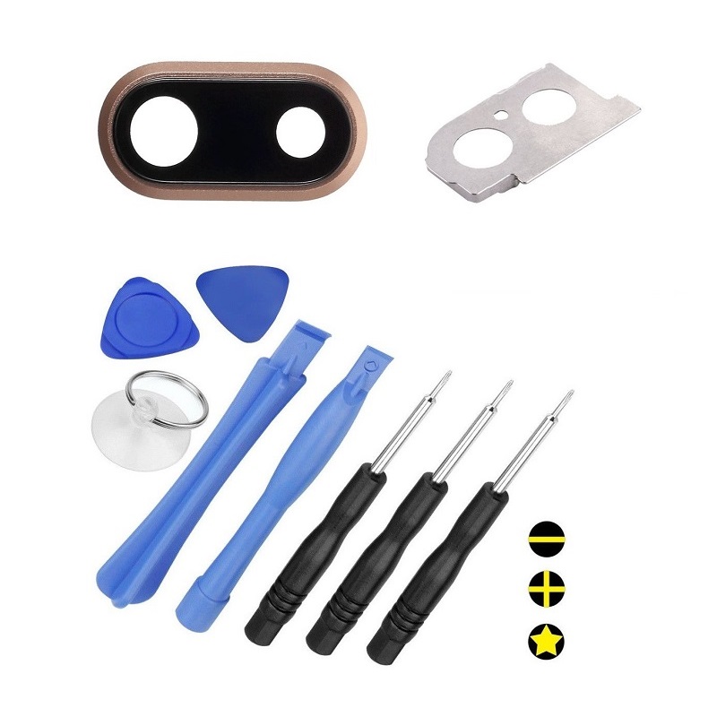 iPhone 8 Plus Glass Camera Lens Rear Back Cover Replacement Part