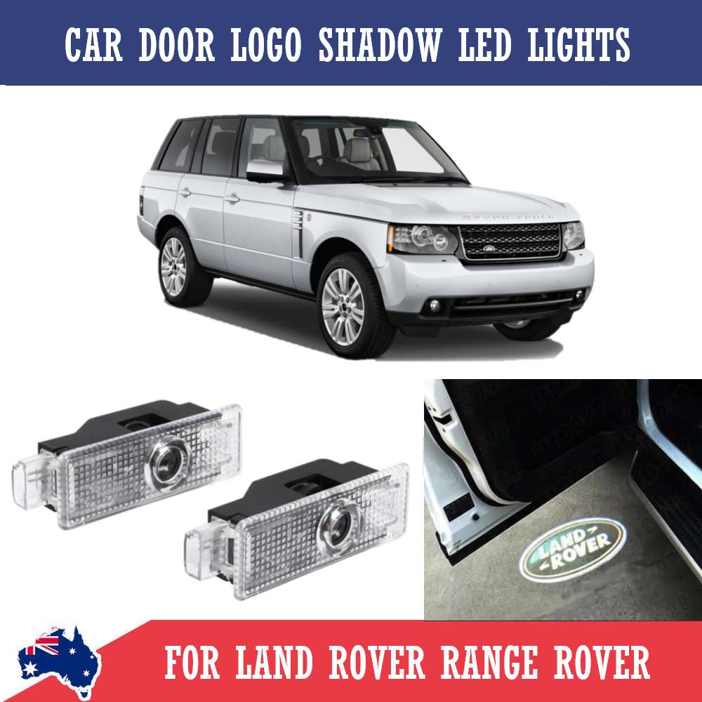 For Land Rover Range Rover Car Door Logo Projector Lights