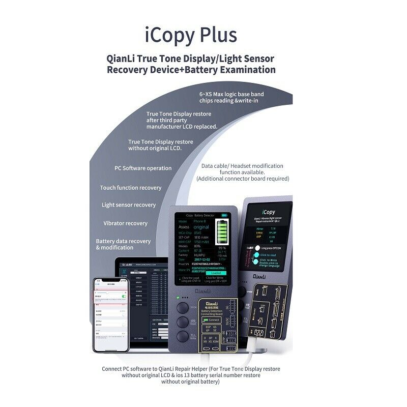 iCopy Plus 2.2 iPhone Replacement Parts Programmer Tool