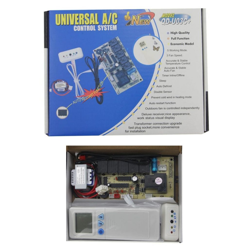 Gex QD-U03C+ Universal Air Conditioner Remote Control Board System