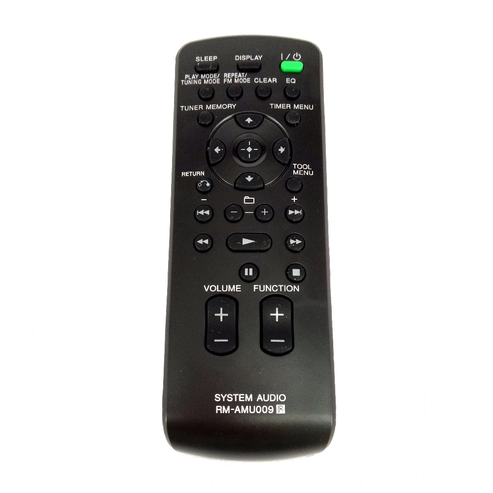 Sony Replacement Infrared Remote Control RM-AMU009