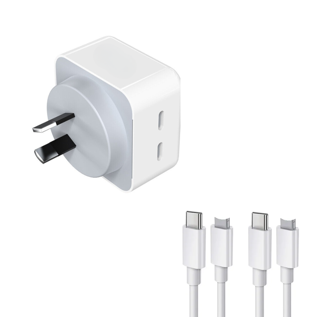 Apple Wall Charger - Buy iPhone Dual USB-C Adapter Cable Kit