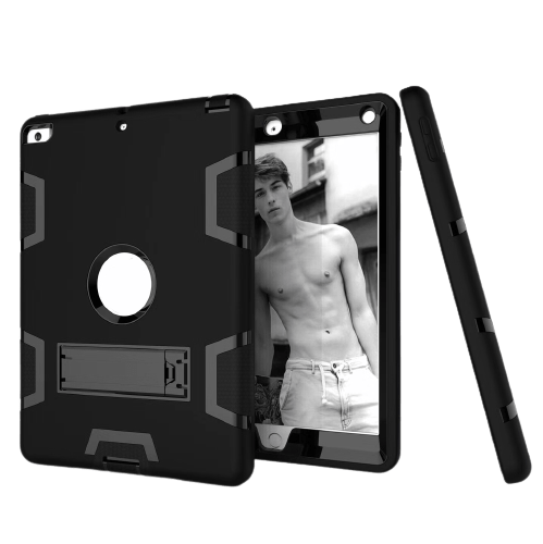 Black Hybrid Heavy Duty Case for iPad Mini 5